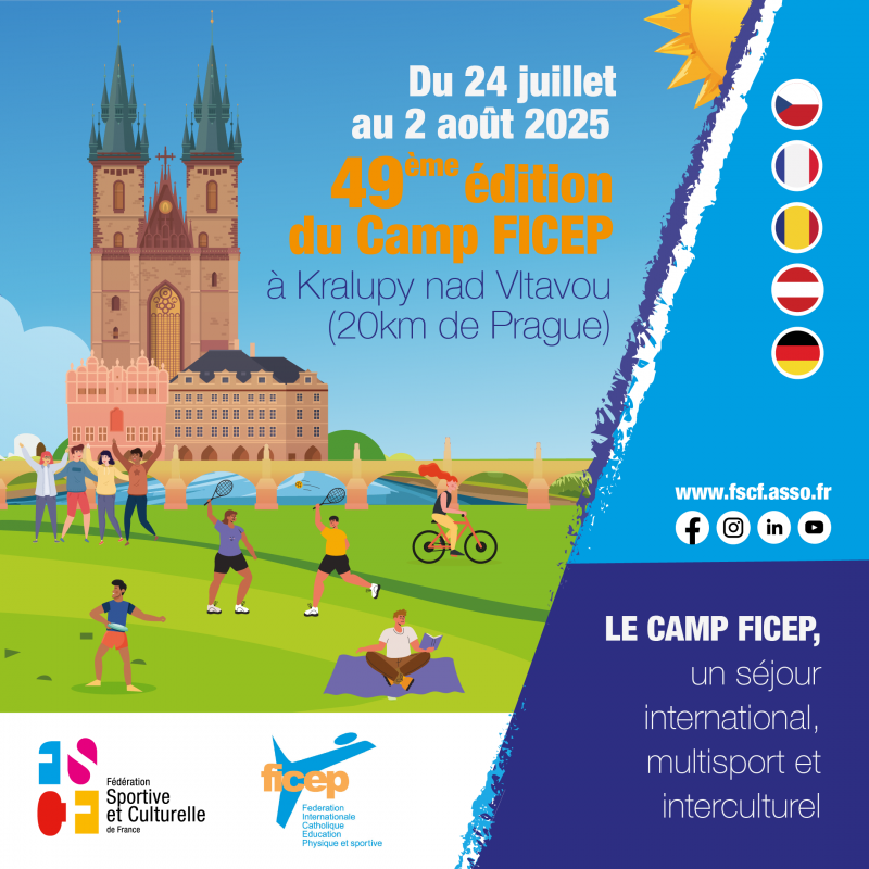Camp FICEP 2025 : les inscriptions sont ouvertes ! | FSCF
