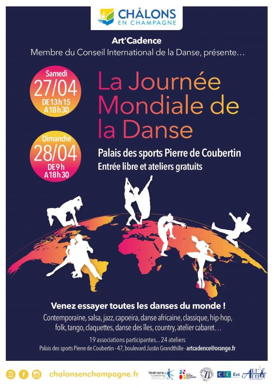 Journée mondiale de la Danse 2019 - Châlons-en-Champagne | FSCF