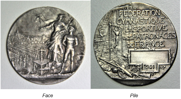 La toute première médaille fédérale | FSCF