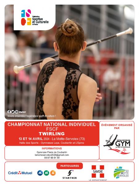 Twirling - Championnat national individuel 2024 | FSCF
