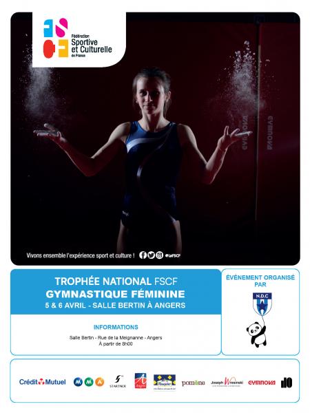 Gymnastique féminine - Trophée national individuel 2025 | FSCF