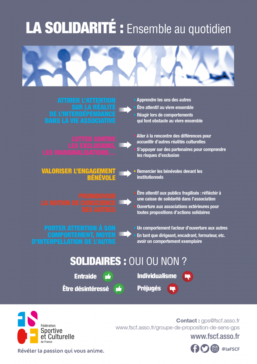 Groupe de propositions de sens | FSCF